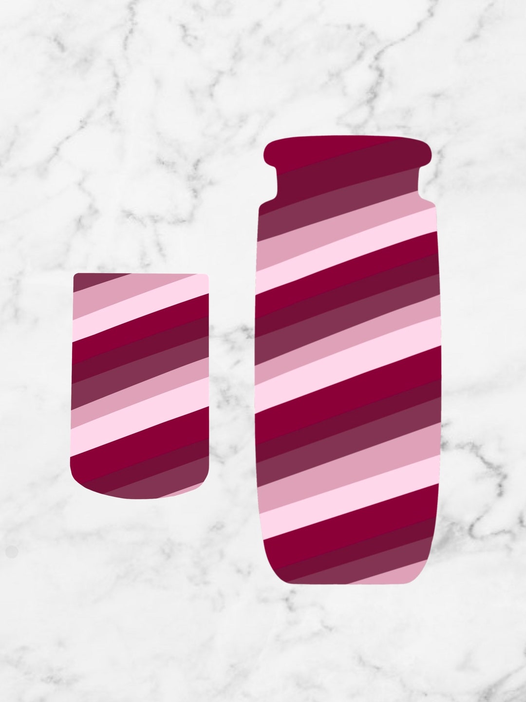 Calculator Case Sticker, Pink and Maroon Stripes, TI-84 Sticker, Math ...