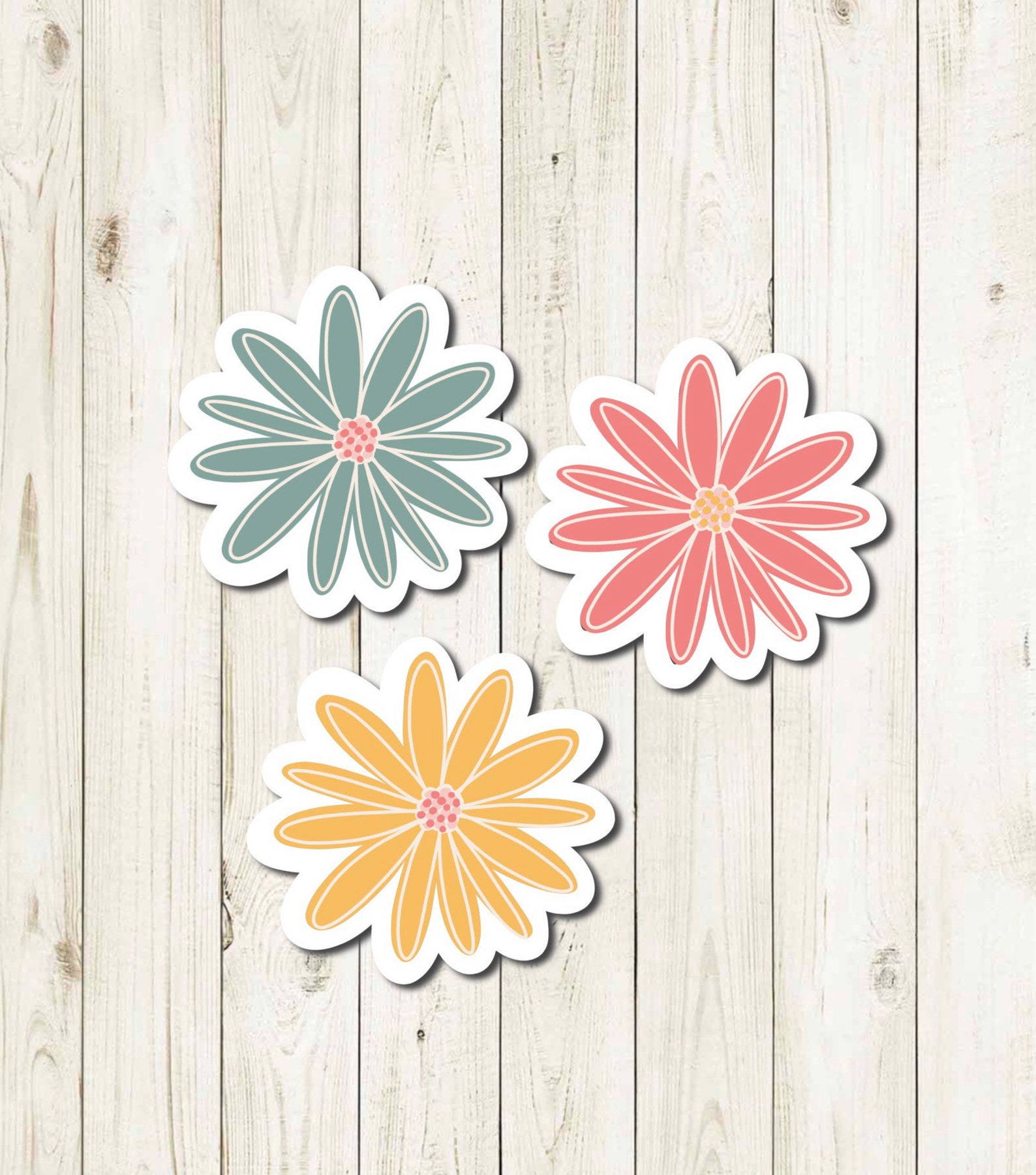 Color Collection Flower Sticker Women in STEM Science - Etsy