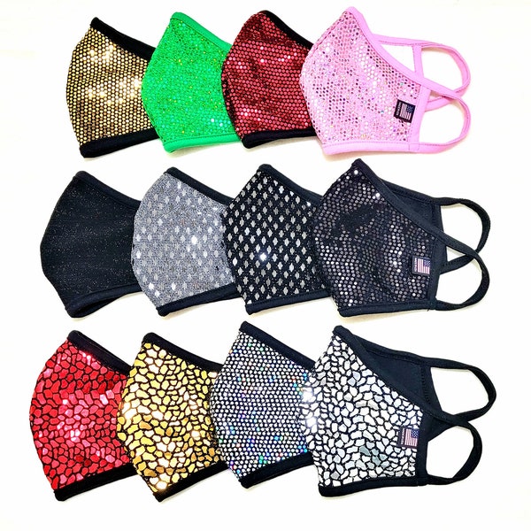 Bling Face Mask - Etsy