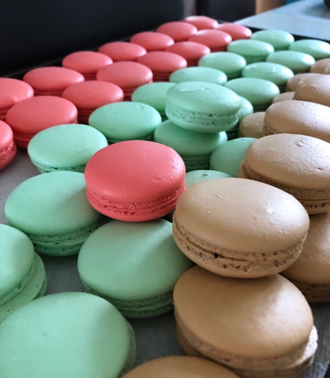 Macaron francés 72 conchas solo conchas sin relleno 36 - Etsy España