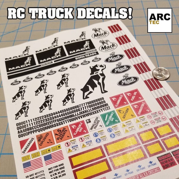 Mack Truck Decal - Etsy