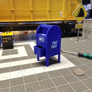 Miniature Mail Collection Box - Etsy