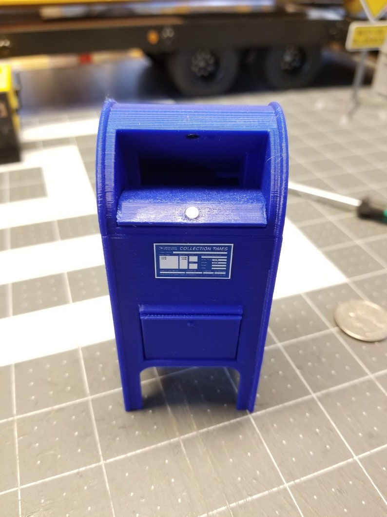 Miniature Mail Collection Box - Etsy