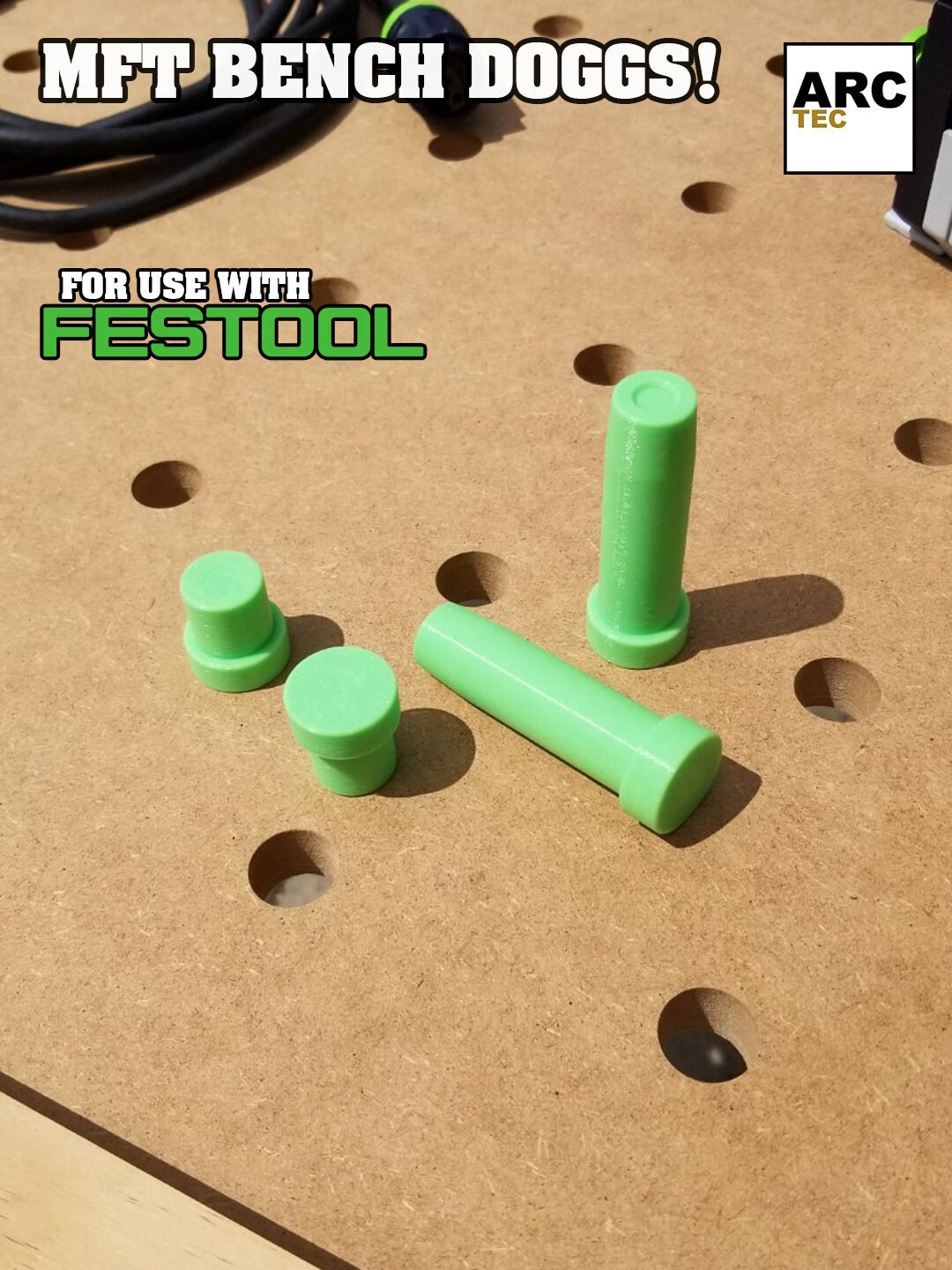 Set of Four (4) Bench Doggs for Festool MFT and Woodworking - Etsy