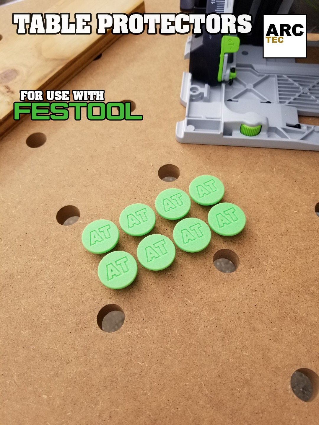 Set of Eight (8) MFT/3 and Workbench Protector Buttons - Etsy