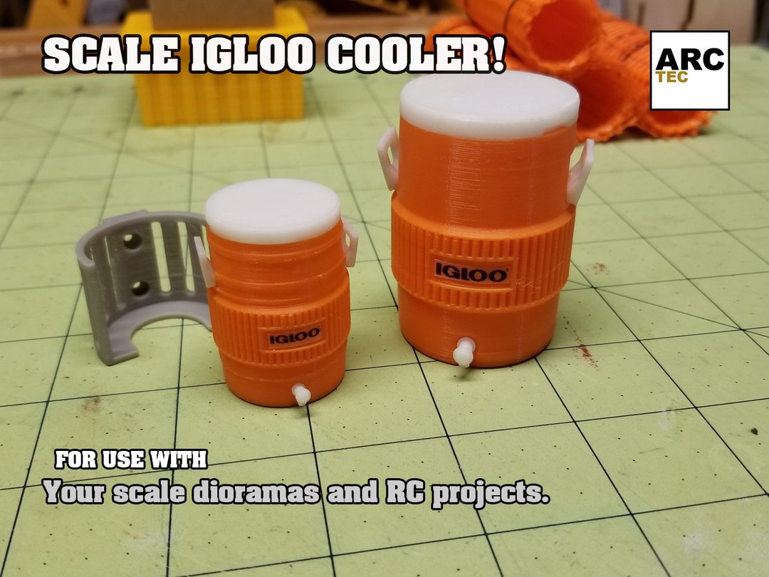 Miniature Igloo Cooler With Mount! - Etsy