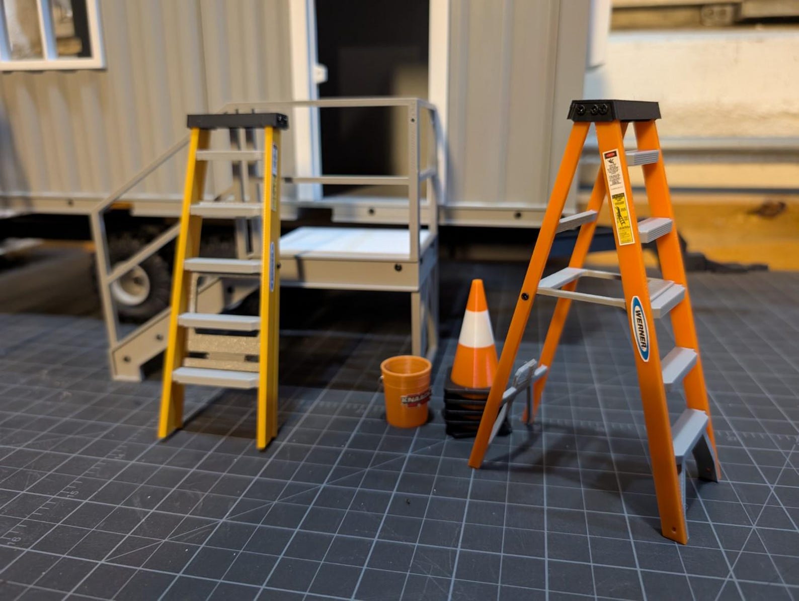 Scale Step Ladders for Diorama and RC Construction - Etsy