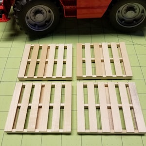 1/14 Wood Pallets, Set of 4 - Etsy