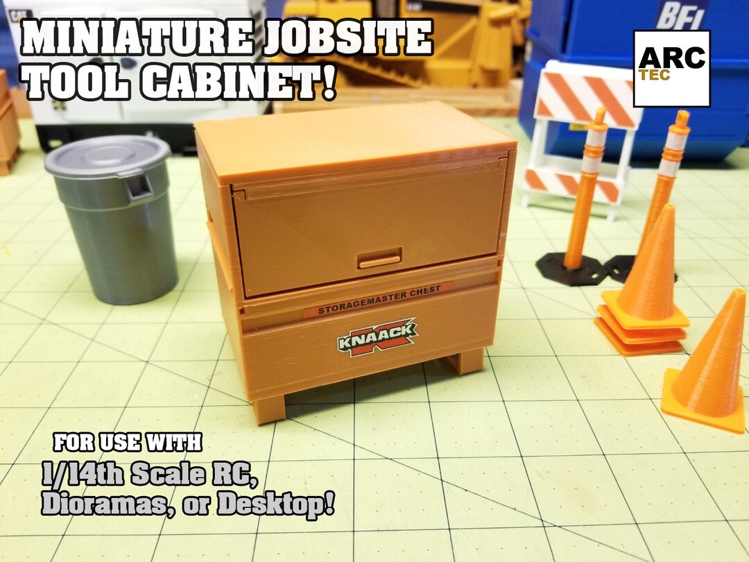 1/14 Scale Jobsite Tool Cabinet - Etsy