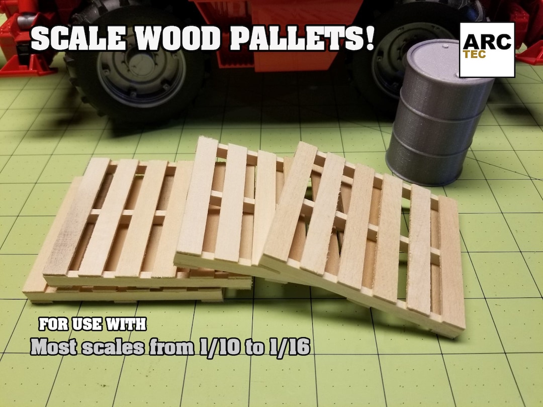 1/14 Wood Pallets, Set of 4 - Etsy