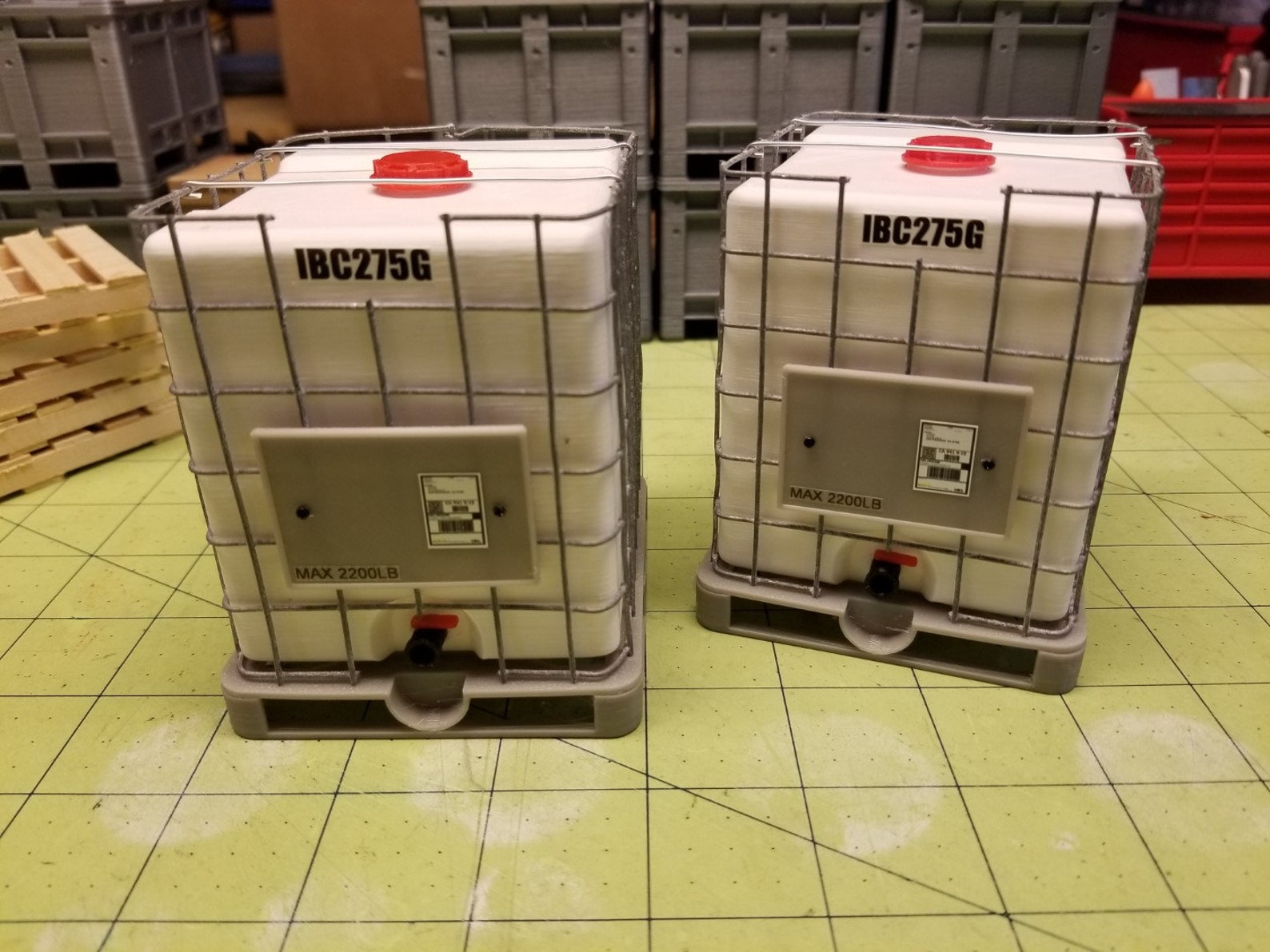 Miniature 275g IBC Tote at 1/14th Scale for RC Construction - Etsy