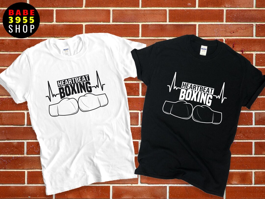 Heartbeat Boxing,boxing Lovers Shirt,boxing Gift,boxing Shirt,funny ...