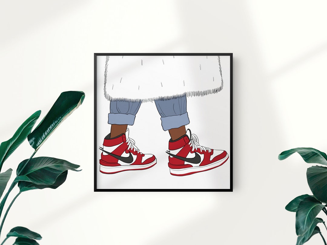 Red Ambush Art Print / Illustration / Wall Art / Home Deco - Etsy