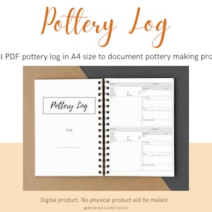 Pottery Notebook - Etsy