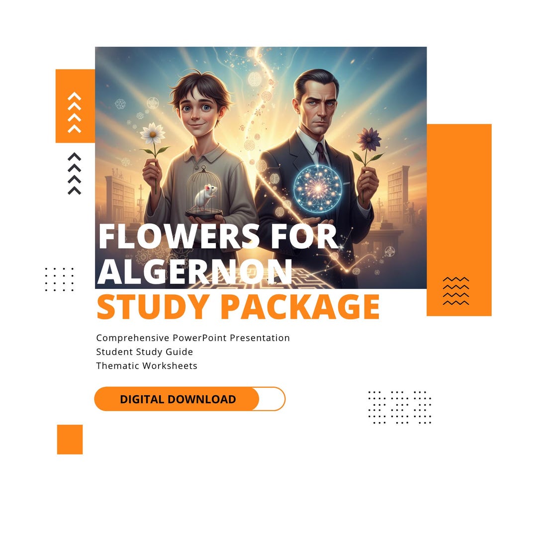 Flowers for Algernon Powerpoint Presentation Pack (digital Download ...