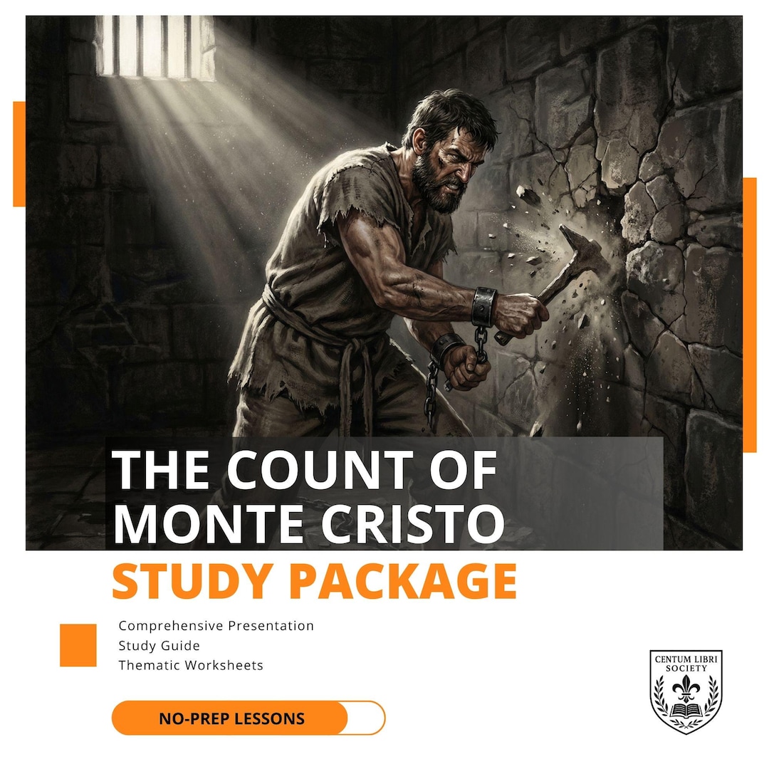 The COUNT of MONTE CRISTO Powerpoint Presentation Pack (digital ...