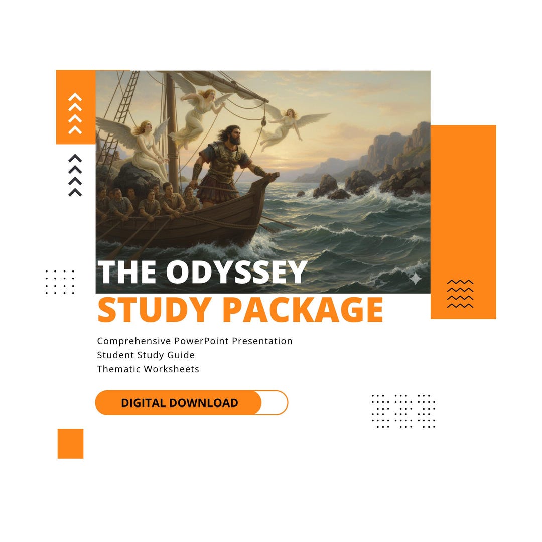 The Odyssey Powerpoint Presentation Pack (digital Download: Slides ...