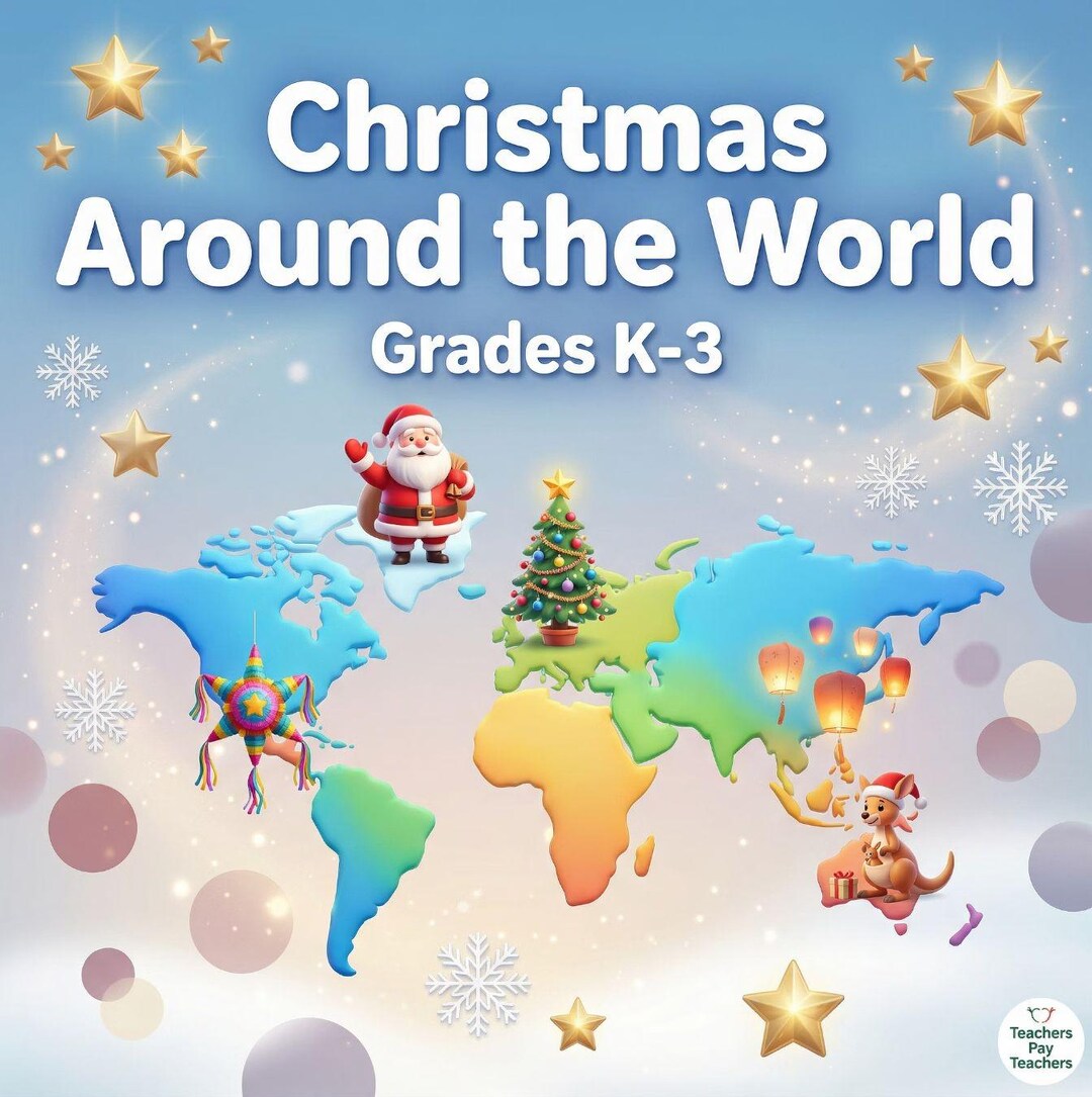 Christmas Around the World Presentation for Grades K–3 | 50 Powerpoint ...