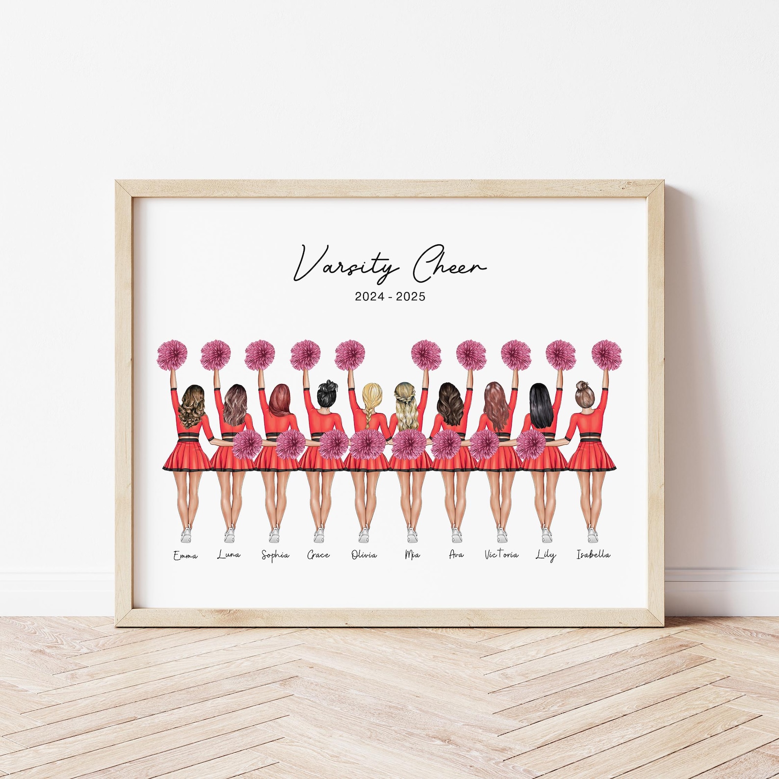 Personalized Cheer Team Gift, Cheer Gifts for Team, Cheerleader ...