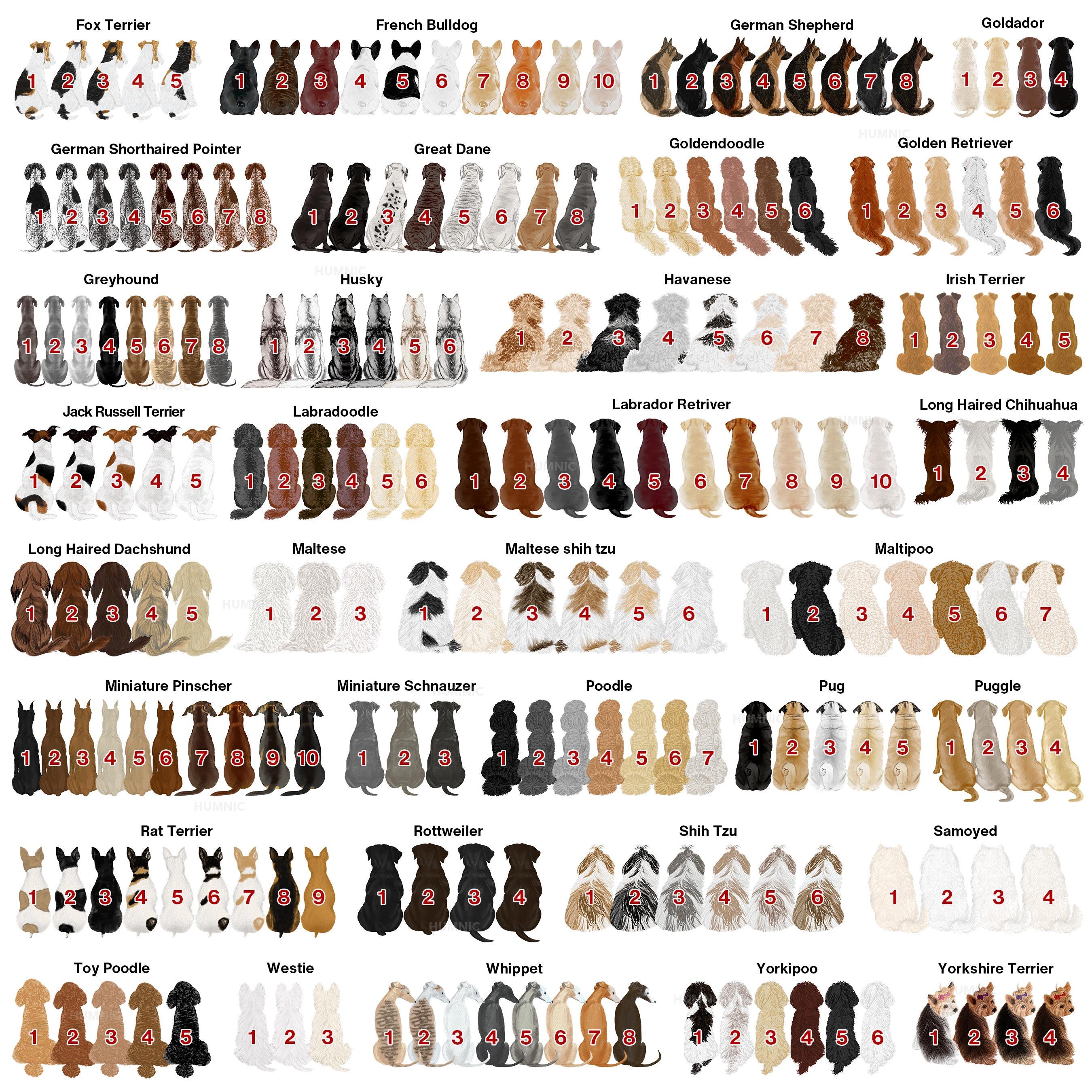 Custom Big Family Portrait Print, Big Family and Pet Wall Art ...