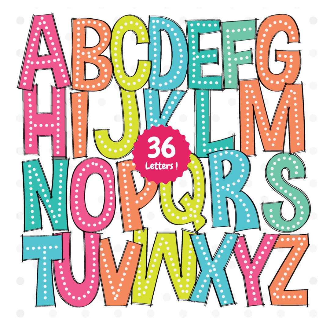 Dalmatian Dots Png Alphabet and Number With Background, Mama PNG, Happy ...