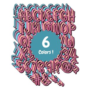 Pastel Back to School Doodle Alphabet With Background : Bright Colorful ...