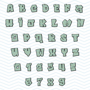 Grunge Alphabet PNG, Distressed Font, Graffiti Letters PNG Bundle ...