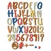 Bright Fall Alphabet Scribble Font Png, Custom Scribble Alphabet Png ...