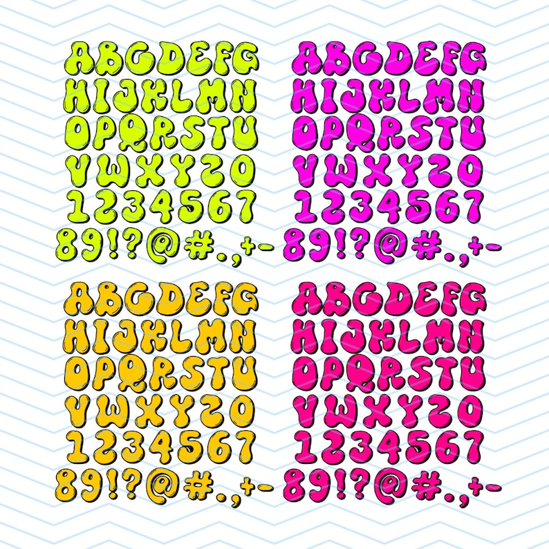 Neon Retro Groovy Classroom Bundle, Teacher Bundle, Classroom Alphabet ...