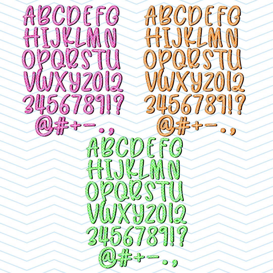 Scribble Alphabet With Checkered Pattern Png, Kids Font Letters ...