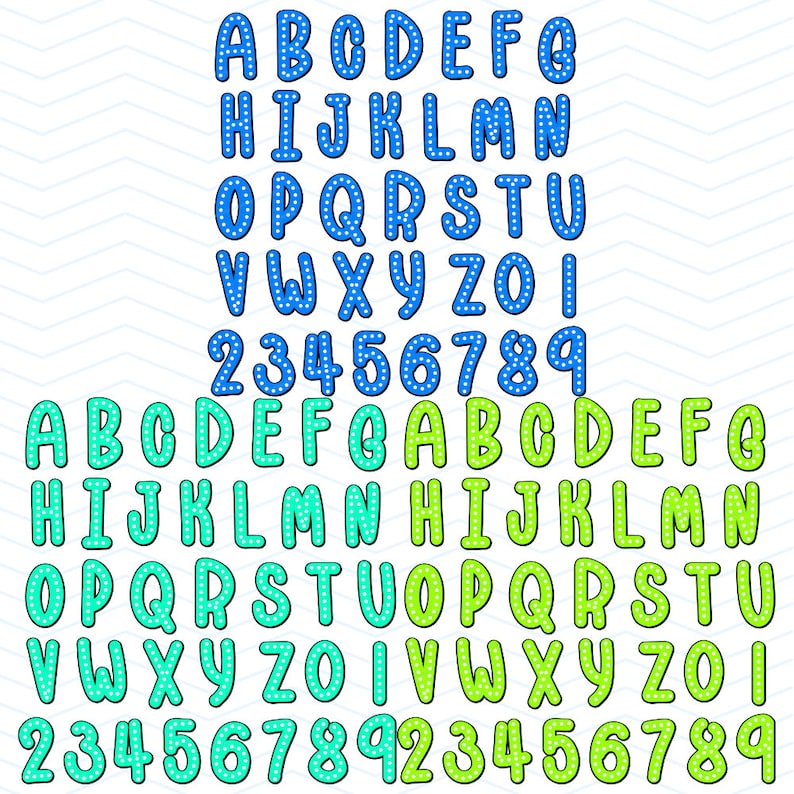 Bright Neon Letters Png, Dalmatian Alphabet Bundle, Polka Dot Alphabet ...