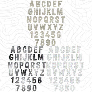 Pastel Easter Bunnies Alphabet | Sublimation Alpha Set | Happy Easter ...