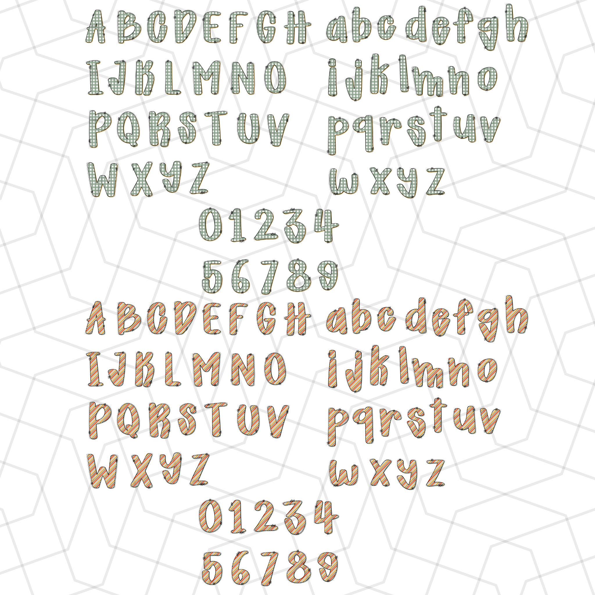 Preppy Boho Floral Teacher Alphabet Png | Back to School Alpha | Preppy ...