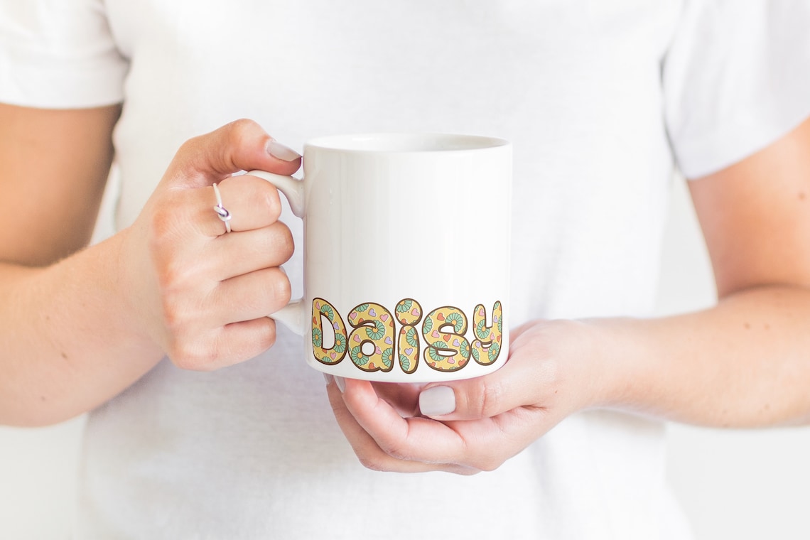 Daisy Font Procreate, Letter Fonts Procreate Designer Fonts, Wedding ...