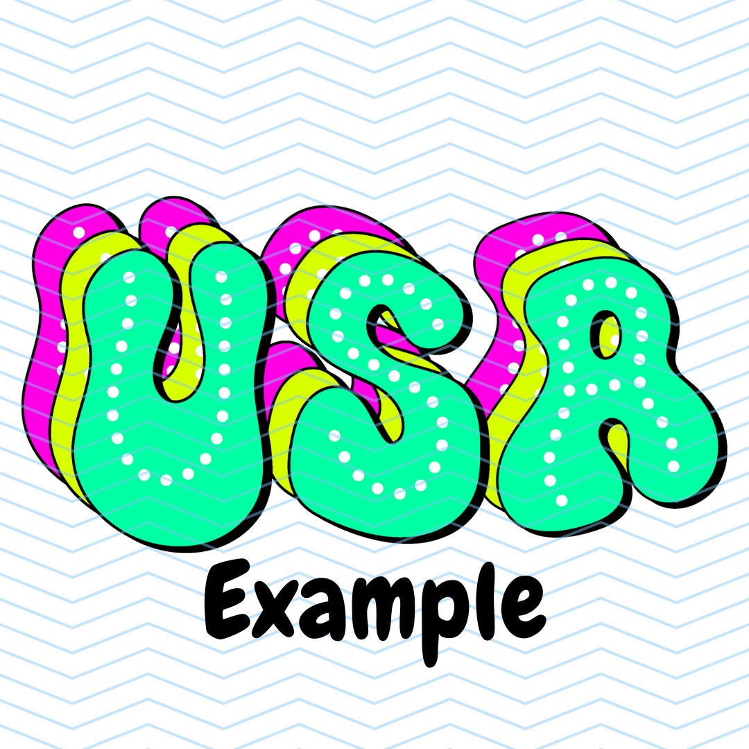 Bright Neon Letters Png, Polka Dot Alphabet Png, Marquee Letters Png ...