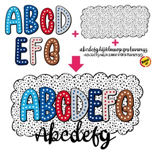 Independence Day Alphabet Png Bundle, America PNG, 4th of July PNG, Usa ...