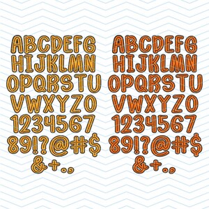 Bright Neon Dotted Font Png, Polka Dot Alphabet, Halloween Color ...