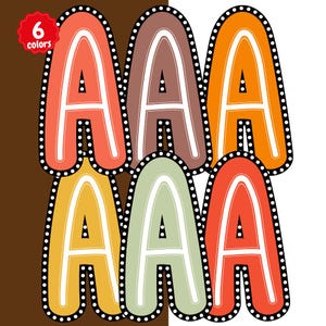 Autumn Bulletin Board Doodle Letters: Kindergarten, Teacher, School ...