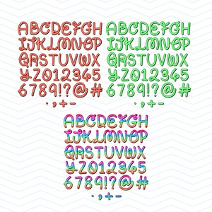 Neon Scribble Alphabet With Checkered Background Png, Custom Scribble ...