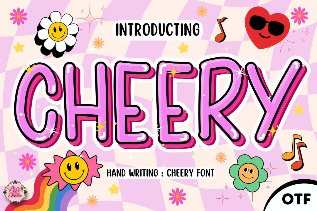 Cheery Font Procreate, Letter Fonts Procreate Designer Fonts, Wedding ...