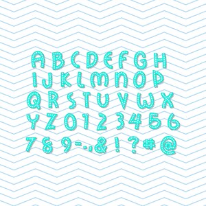 Neon Bold Letters Png, Alpha Sets Bundle, Polka Dot Alphabet Png ...