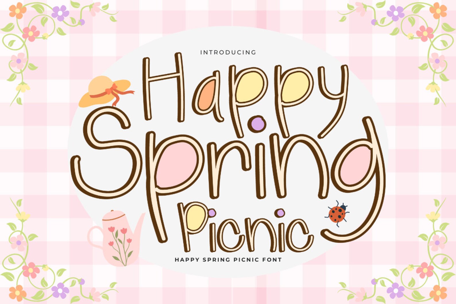 Spring Font, Summer Font, Cricut Font, Smooth Fonts, Beautiful Font ...
