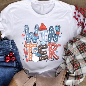 Winter Dotted Doodle Xmas Letters Png, Christmas Doodle Letters ...