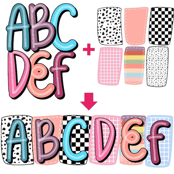 Dot Dalmatian Alphabet With Background Png, Custom Dalmatian Dot, 15 ...