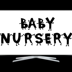 Baby Nursery Font Bubble Font Procreate, Cute Fonts for Cricut, Font ...