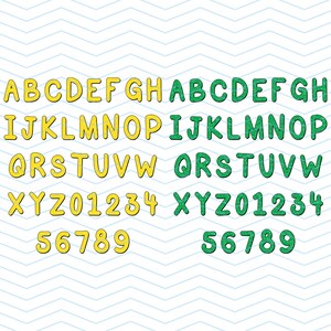 Distressed Font Bundle PNG, Grunge Alphabet PNG, Neon Color Palette ...