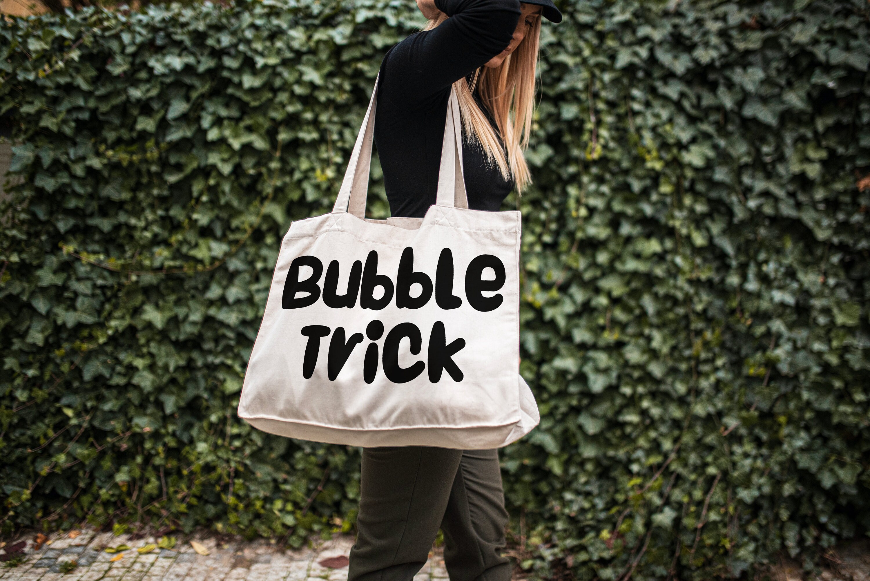 Bubble Trick Font Procreate, Letter Fonts Procreate Designer Fonts ...