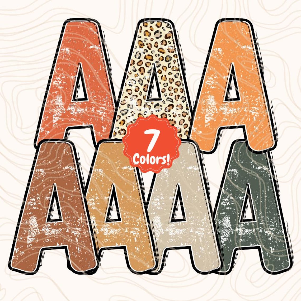 Fall Doodle Letters Png | Autumn Alphabet | Sublimate Alphabet | Doodle ...