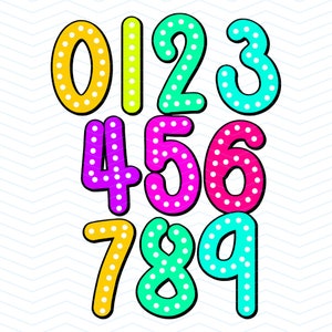 Bright Neon, Polka Dot Alphabet Png, Marquee Letters Png, Doodle Dot ...