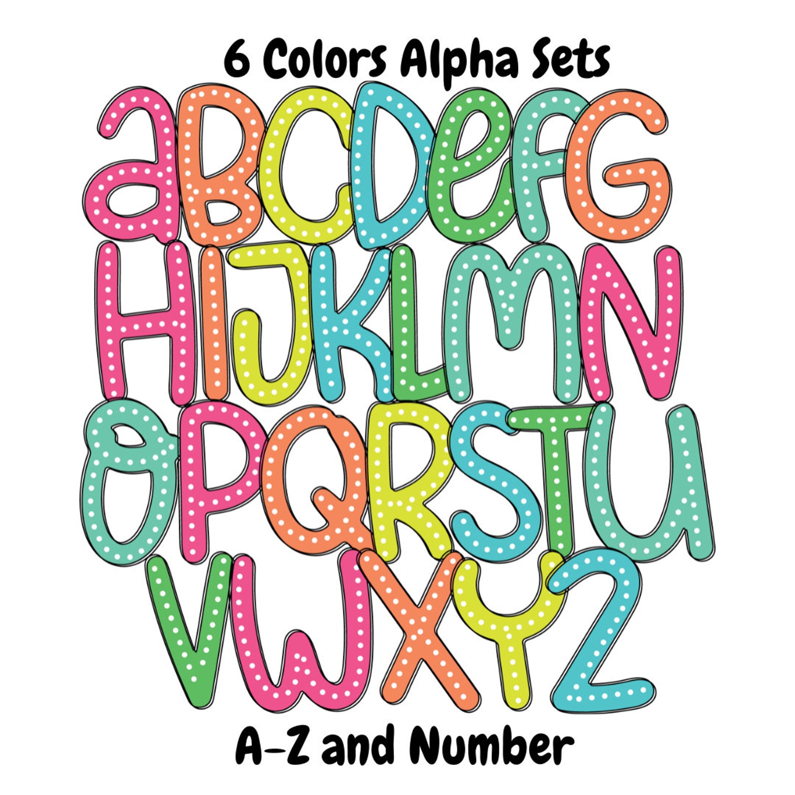 Dalmatian Dots Png Alphabet and Number With Background, Mama PNG, Happy ...